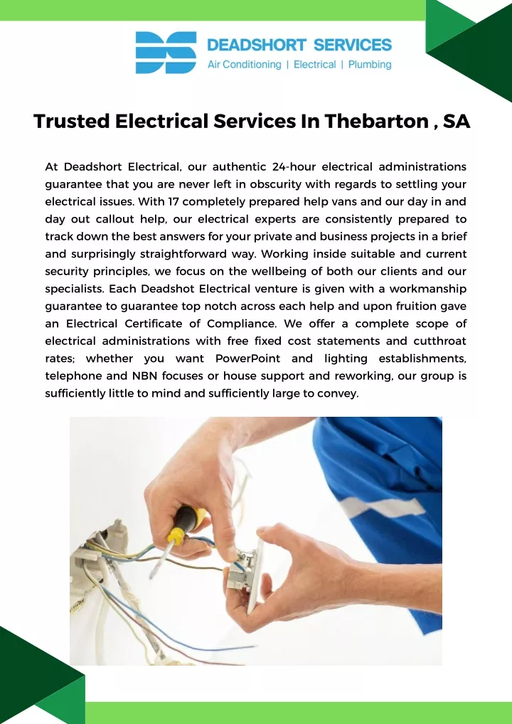 PPT - Electrical Services PowerPoint Presentation, free download - ID ...