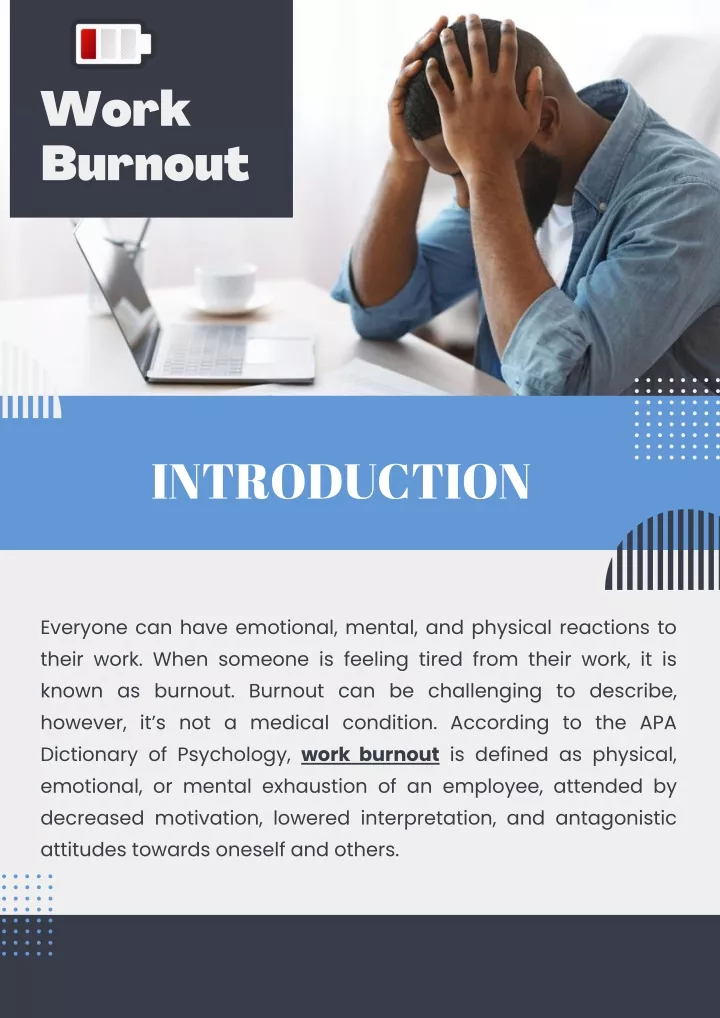 PPT - Work Burnout PowerPoint Presentation, free download - ID:11360579