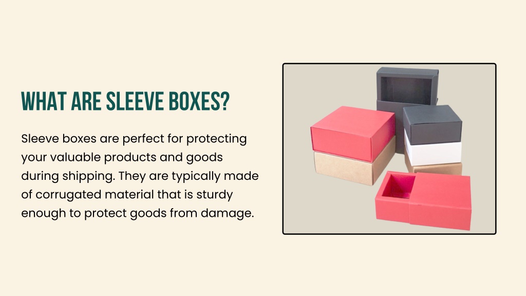 PPT - Custom Sleeve Boxes at Wholesale PowerPoint Presentation, free ...
