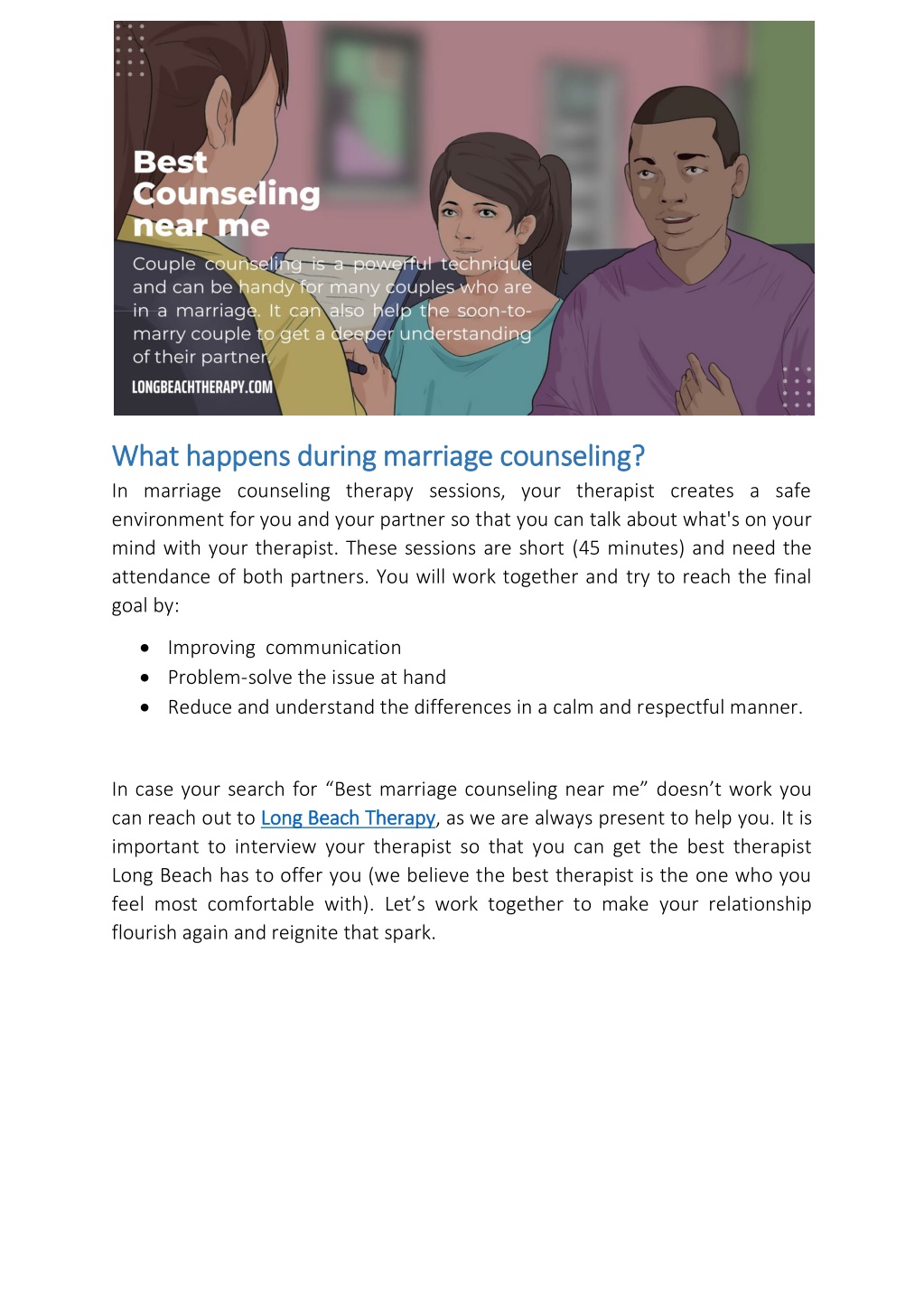 Ppt Couples Counseling Long Beach Long Beach Therapy Powerpoint