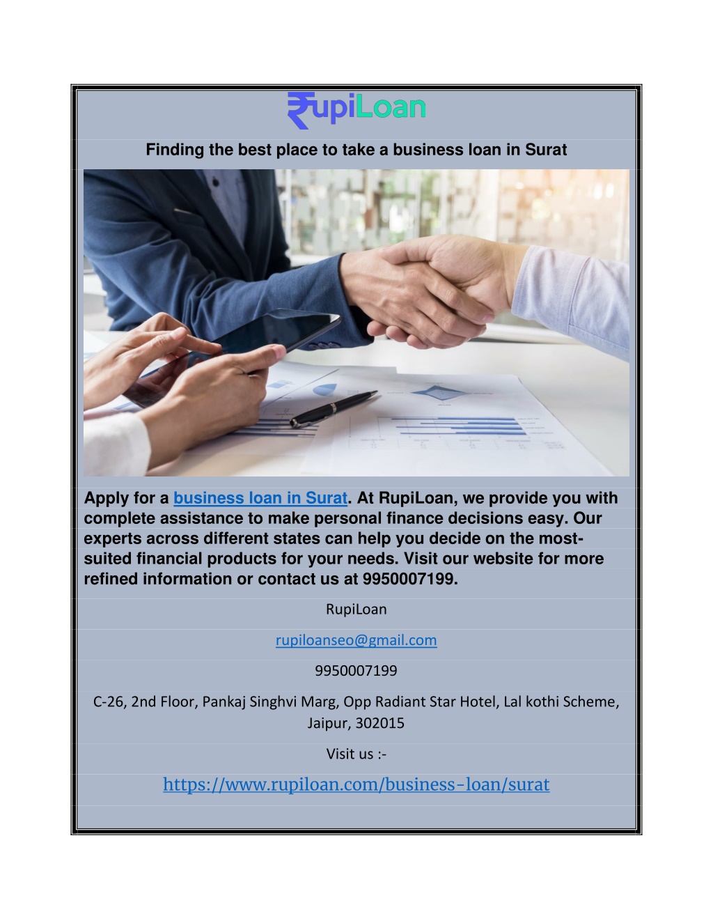 PPT - Finding the best place to take a business loan in Surat ... PPT - Finding the best place to take a business loan in Surat ...