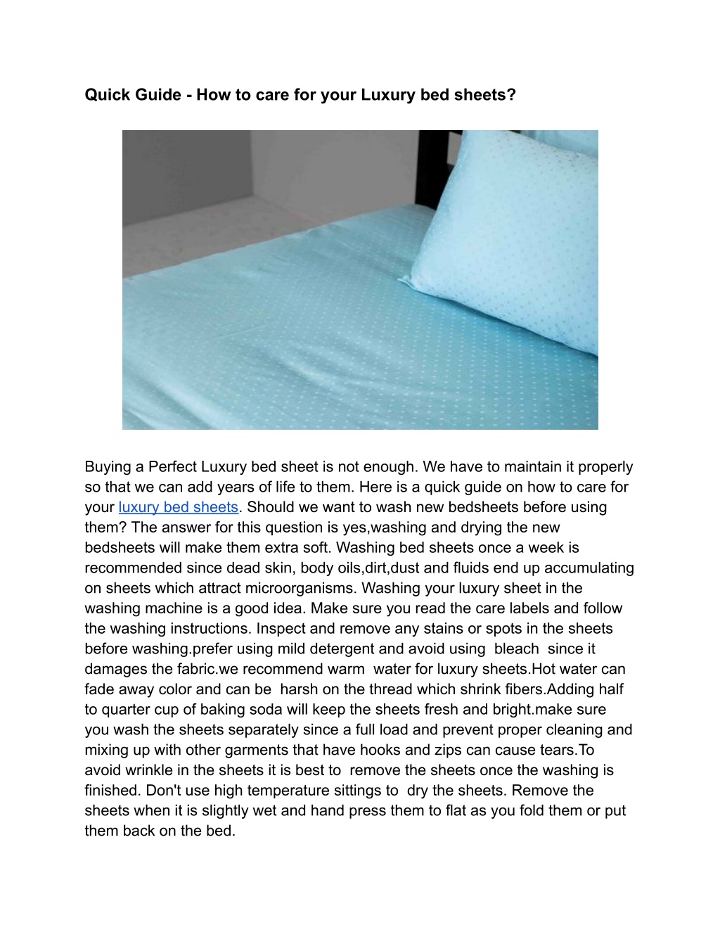 PPT - Luxury Bed Sheets Online | Blue Dahlia PowerPoint Presentation ...