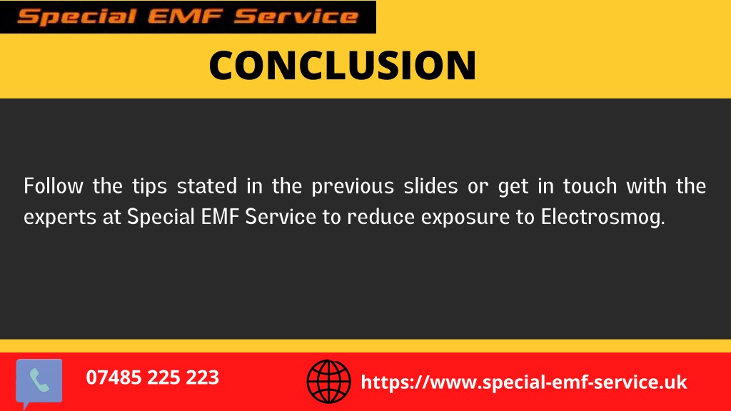 PPT - Tips To Reduce Exposure To ElectroSmog PowerPoint Presentation ...
