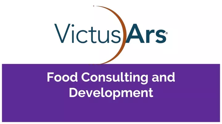 PPT - Food Consulting and Development PowerPoint Presentation, free ...