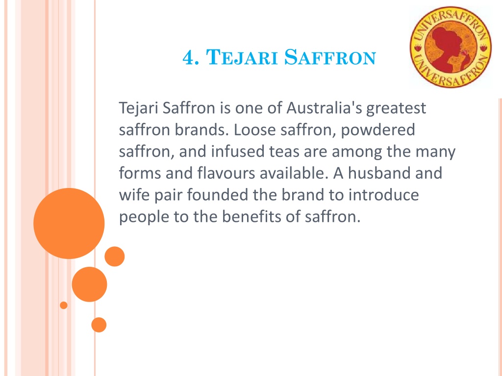 PPT - 5 Best Saffron Brands In Australia PowerPoint Presentation, free ...