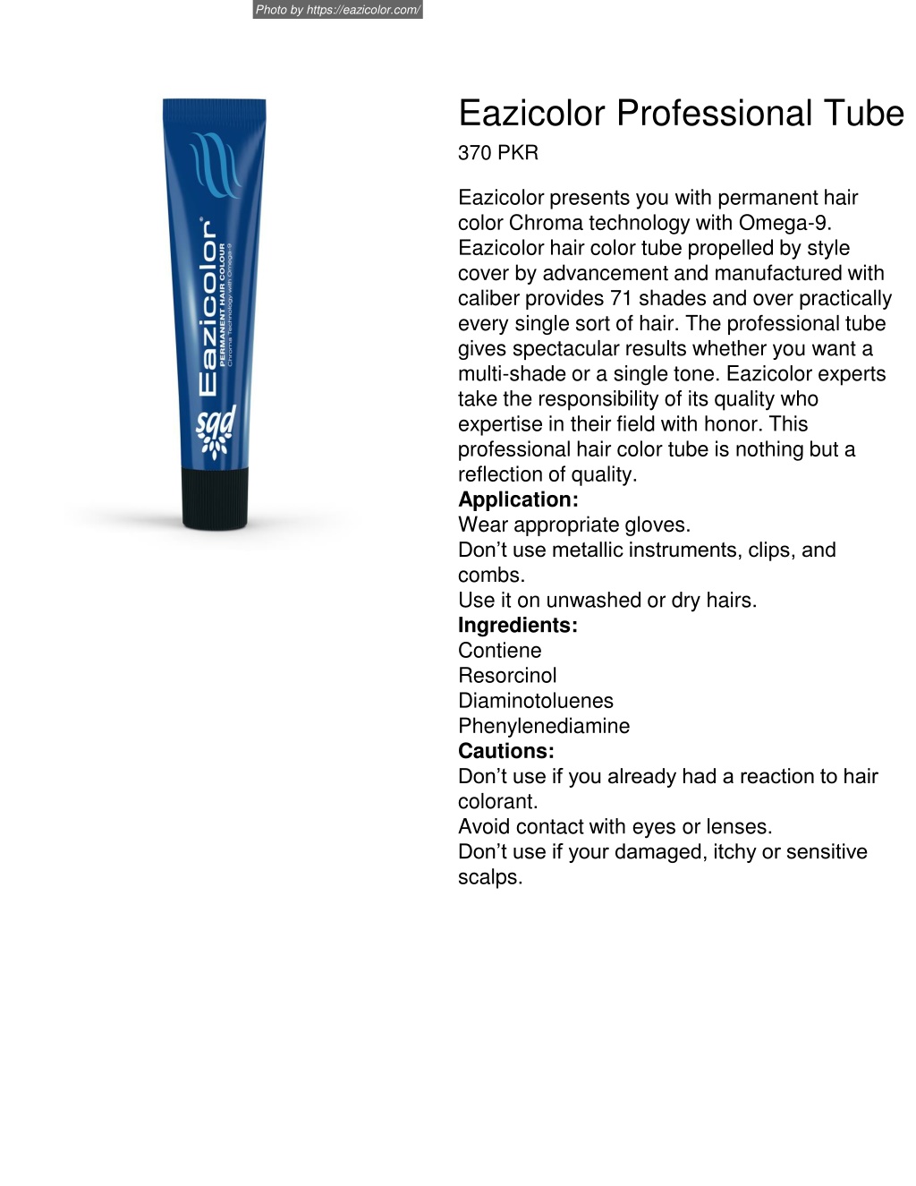 PPT - Hair Color | Eazicolor PowerPoint Presentation, free download ...