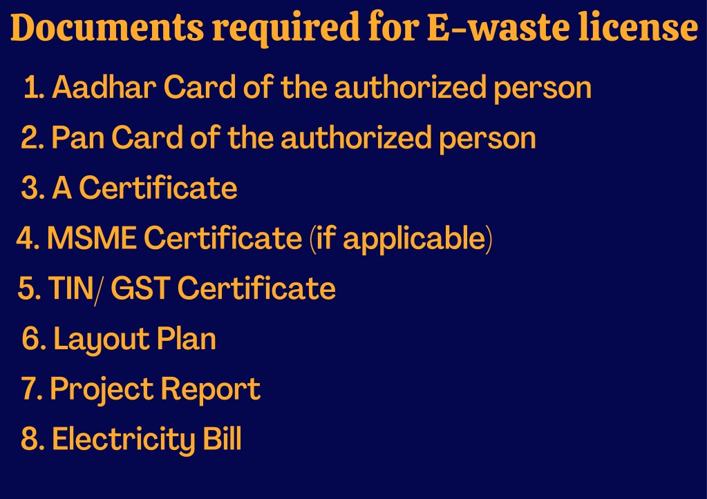 PPT - What is the process of E-waste License in Delhi? PowerPoint ...