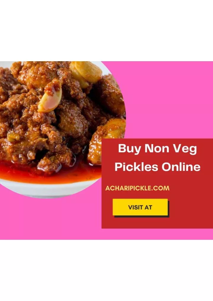 PPT - Non Veg Pickles PowerPoint Presentation, free download - ID:11367618