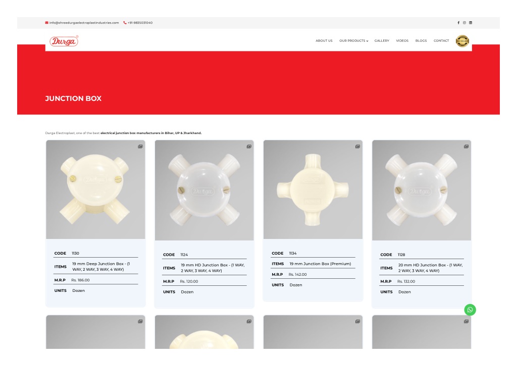 PPT - Junction Box Manufacturer - Buy Electrical Junction Box in Bihar ...