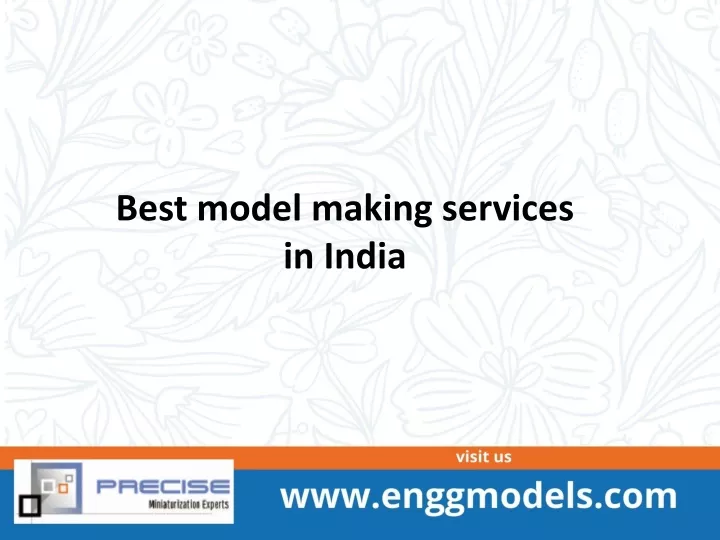 PPT - miniature model maker PowerPoint Presentation, free download - ID ...