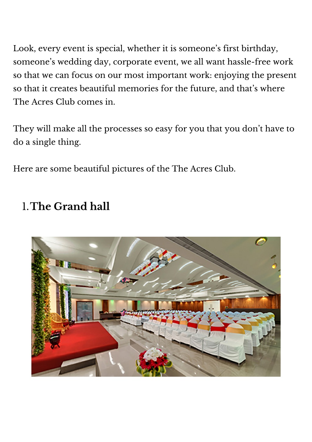 PPT - Best Banquet Hall In Chembur | The Acres Clubs PowerPoint ...