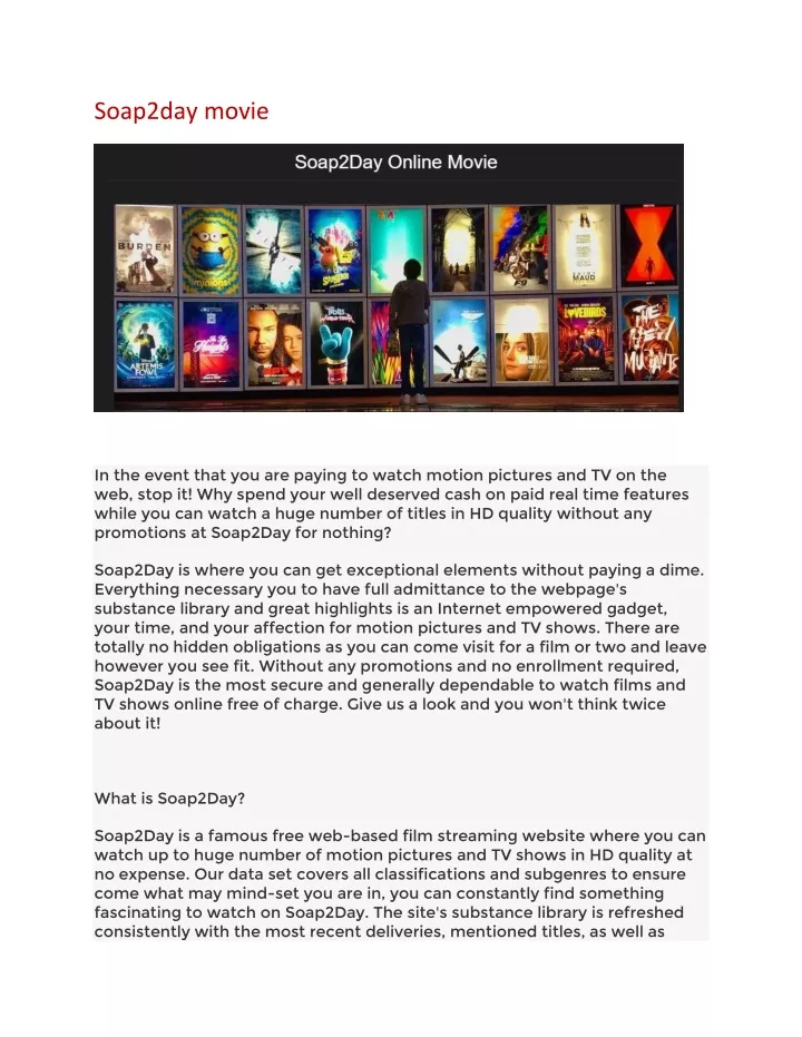 PPT - Soap2day movie04 PowerPoint Presentation, free download - ID:11371340