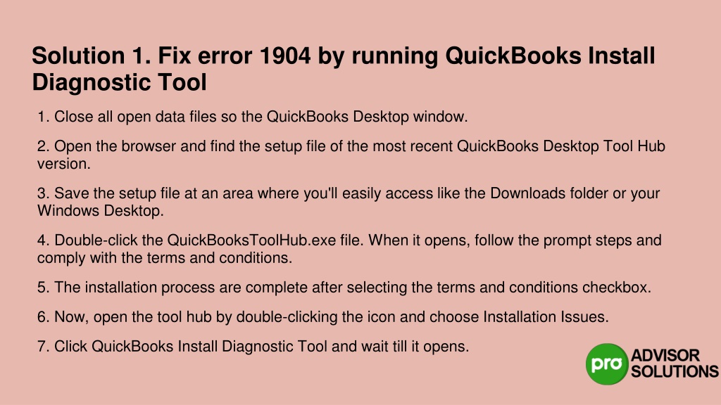 PPT - What is QuickBooks error 1904 and how to fix it? PowerPoint ... PPT - What is QuickBooks error 1904 and how to fix it? PowerPoint ...