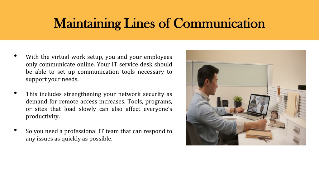 PPT - Reasons Why You Should Prioritize Work from Home IT Support ...
