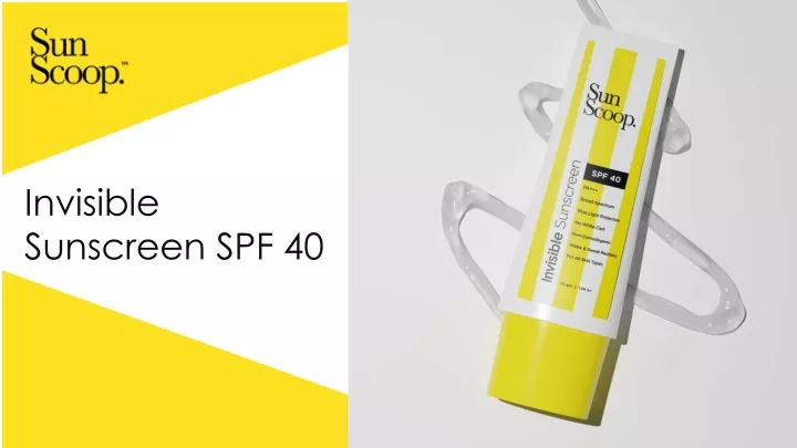PPT - Invisible sunscreen PowerPoint Presentation, free download - ID ...