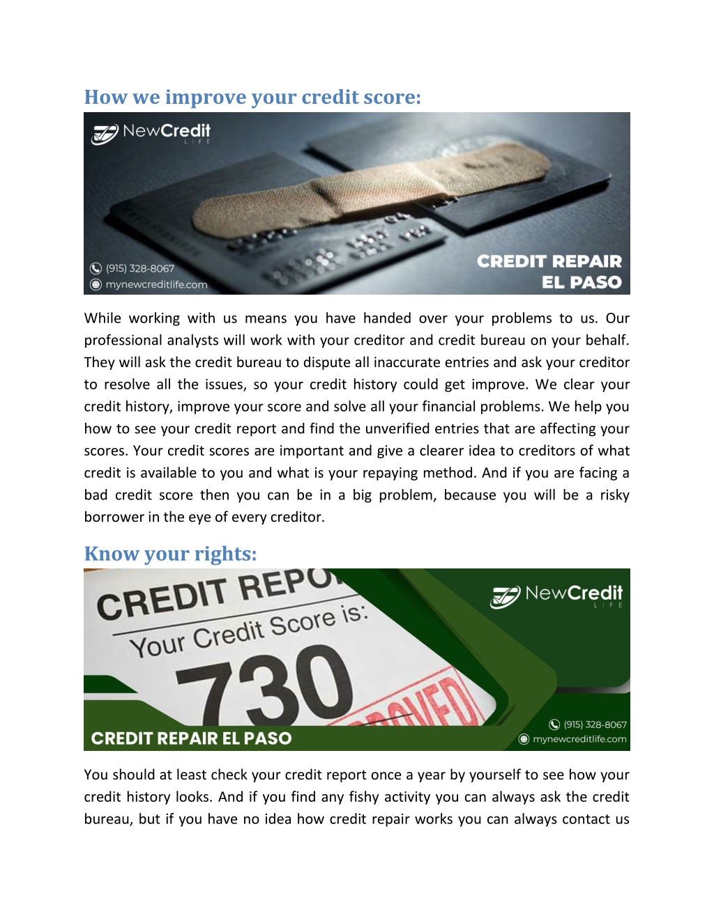 PPT - Get Credit Repair El Paso for a good future PowerPoint ...