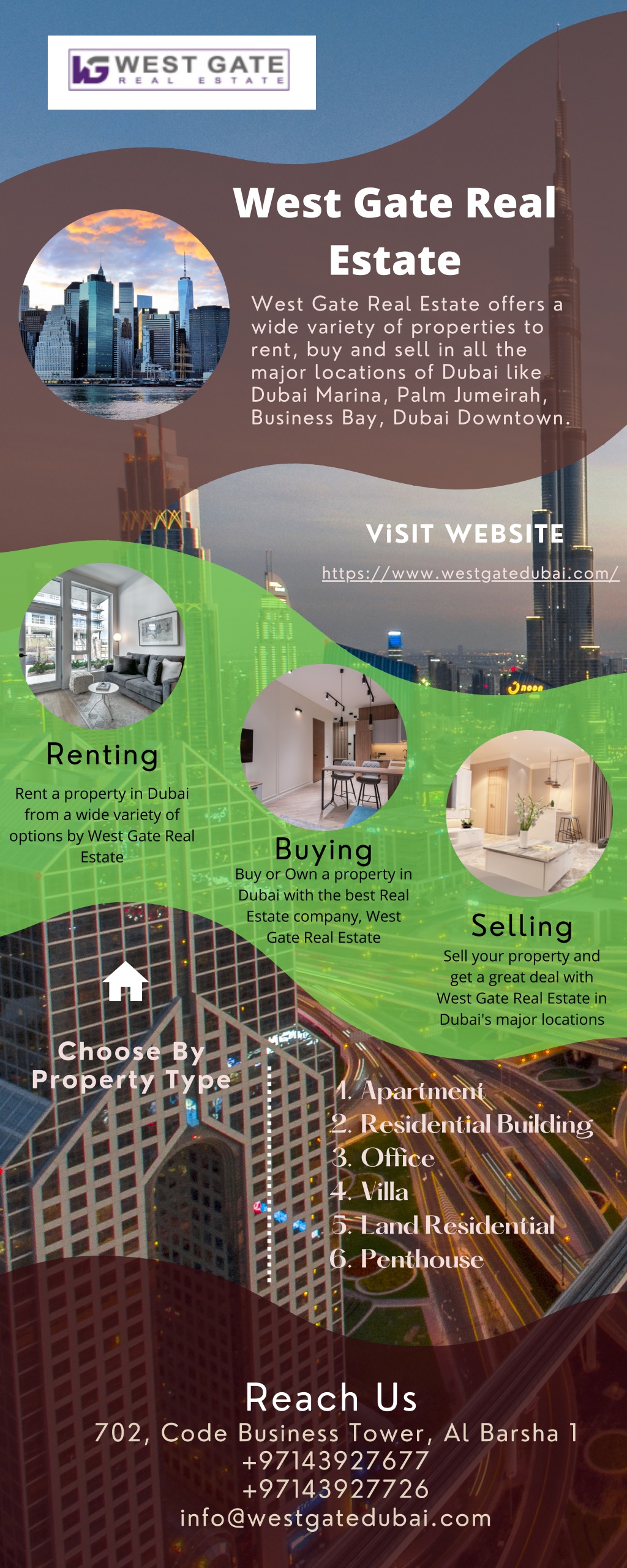 PPT - Best Properties For Rent, Buy And Sell In Dubai | West Gate Real ...