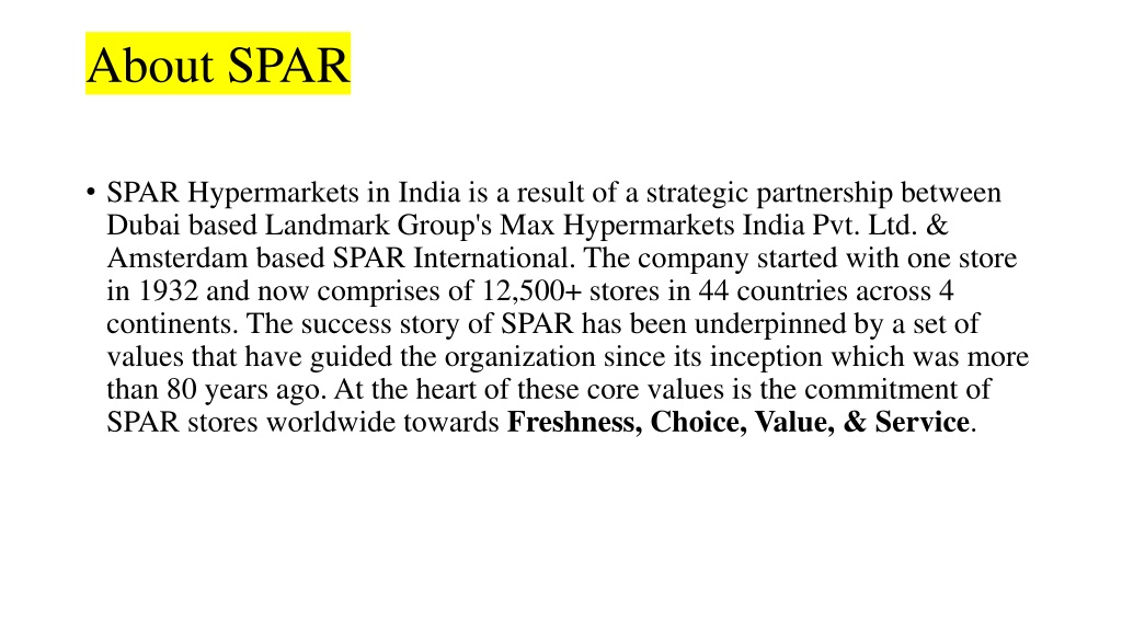 PPT - Buy fruits & vegetables online form Spar PowerPoint Presentation ...