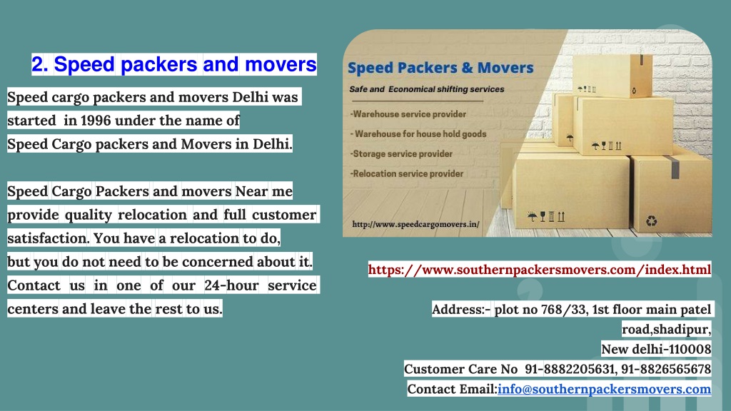 PPT - Top 5 Packers and Movers in Delhi PowerPoint Presentation, free ...