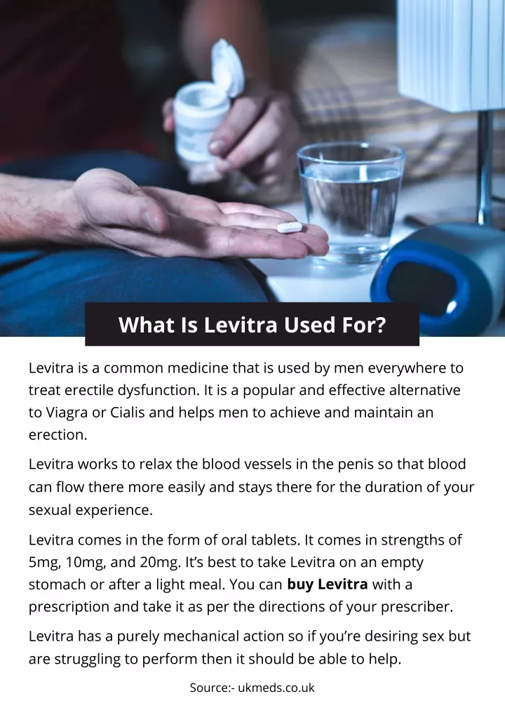 PPT - What Is Levitra Used For PowerPoint Presentation, free download ...