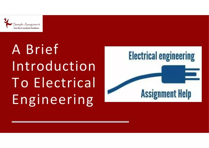 PPT - A Brief Introduction To Electrical Engineering PowerPoint ...