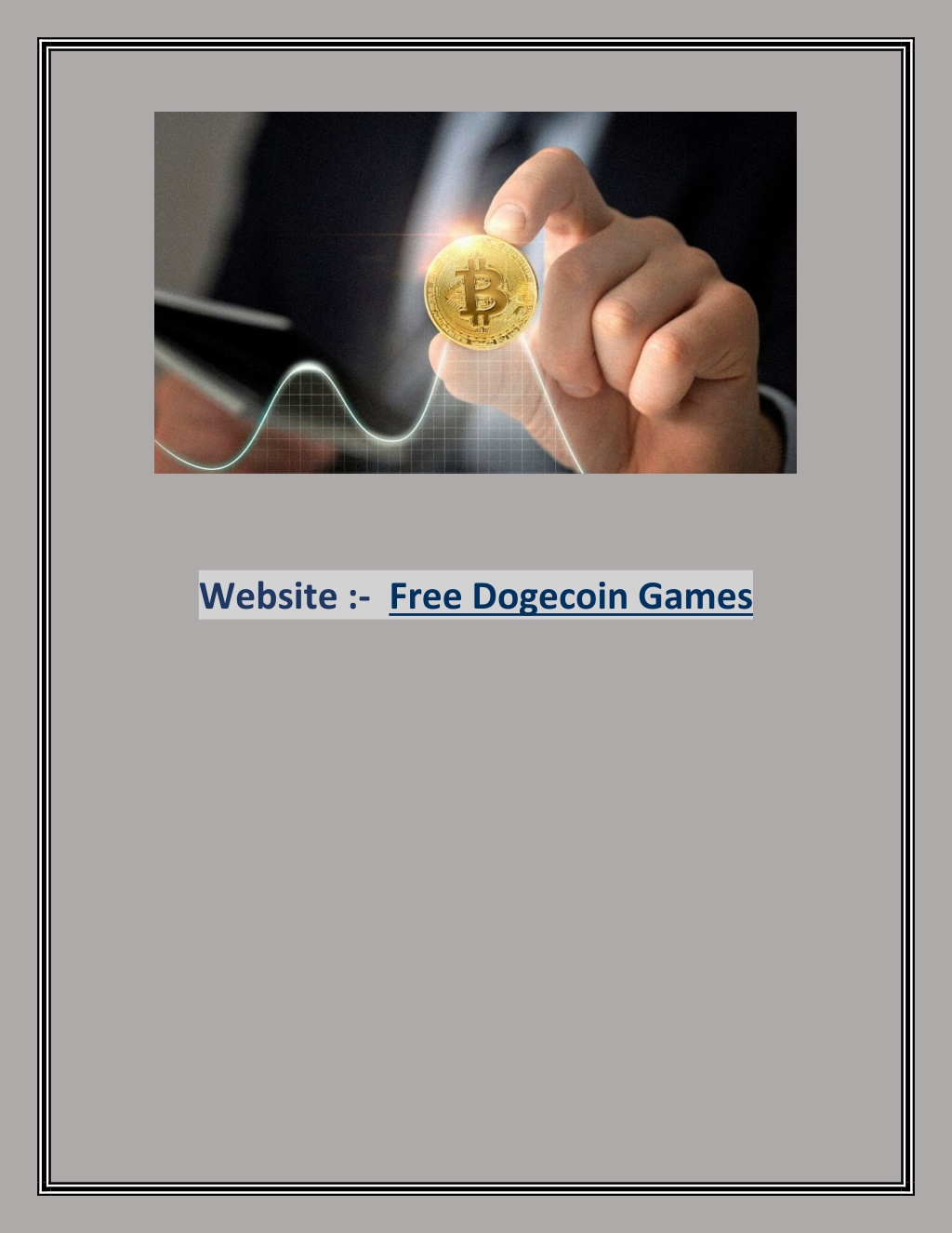 PPT - Free Dogecoin Games | Ajoobz.com PowerPoint Presentation, free ...