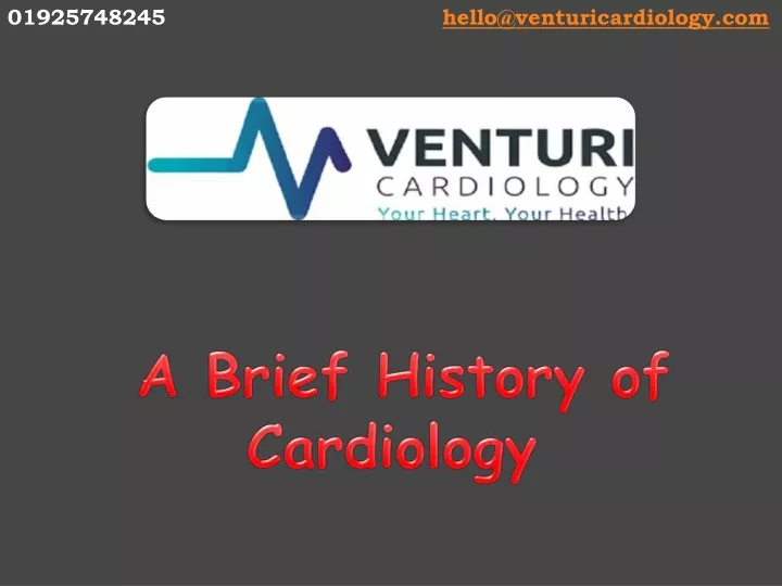 PPT - A Brief History of Cardiology PowerPoint Presentation, free ...