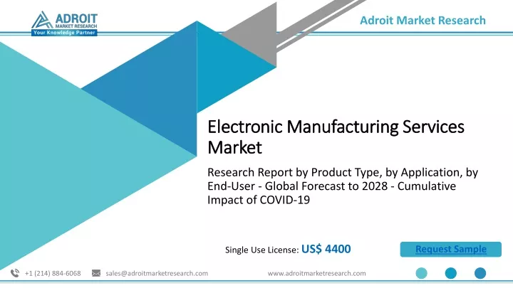 PPT - Electronic Manufacturing Services market -Global Industry,Size ...