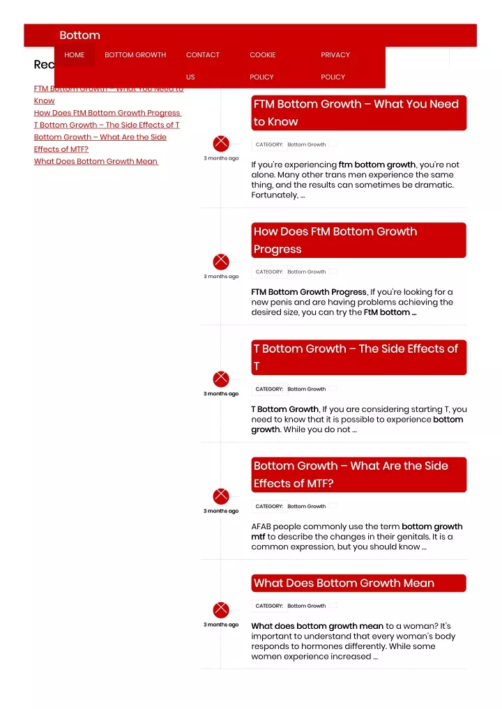 PPT - Bottom Growth PowerPoint Presentation, free download - ID:11385265