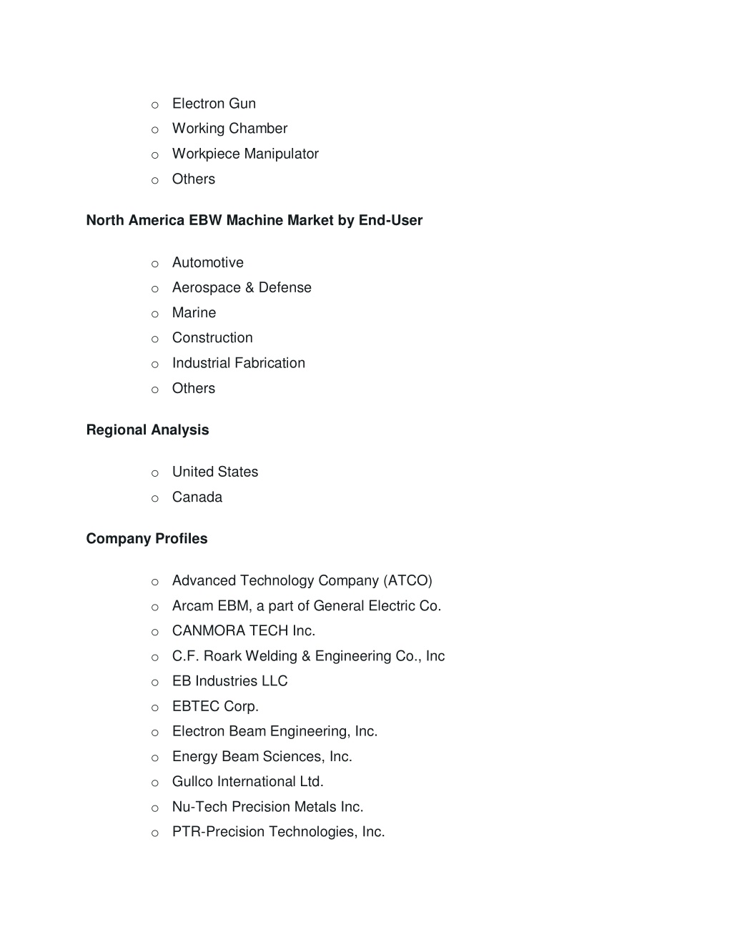 PPT - North America Electron-Beam Welding (EBW) Machine Market ...