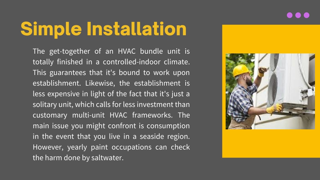 PPT - 7 BENEFITS OF AN HVAC PACKAGE UNIT PowerPoint Presentation, free ...