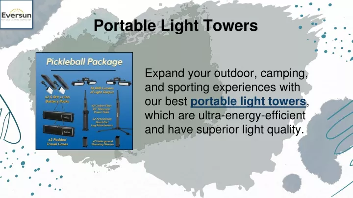 PPT - Portable Light Towers PowerPoint Presentation, free download - ID ...