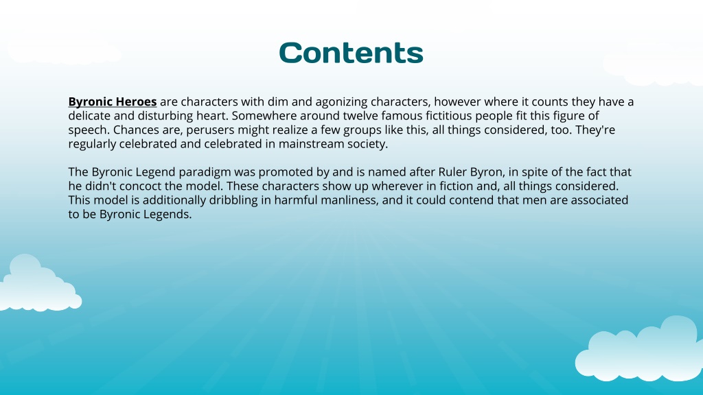 PPT - Byronic Heroes: Who Are They? PowerPoint Presentation, free ...