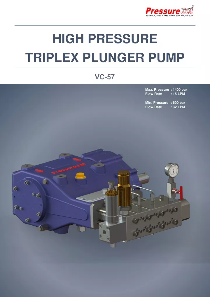 PPT - Triplex Plunger Pumps - Triplex Plunger Pumps Manufacturers ...