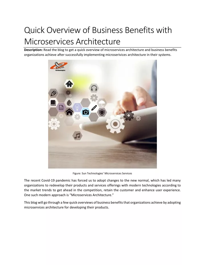 PPT - Quick Overview of Business Benefits with Microservices ... PPT - Quick Overview of Business Benefits with Microservices ...