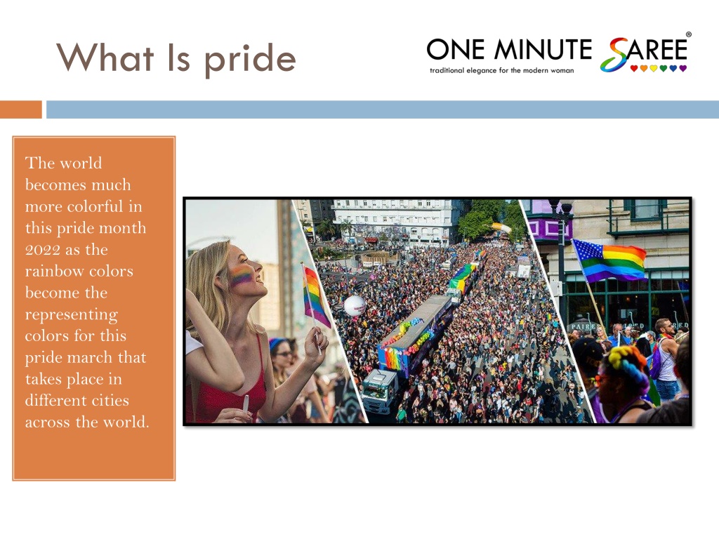 PPT - LGBTQ Pride Month Clothing | Oneminutesarees PowerPoint ...