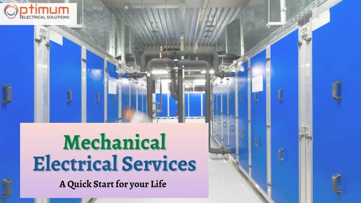 PPT - Mechanical Electrical Services PowerPoint Presentation, free download - ID:11392099