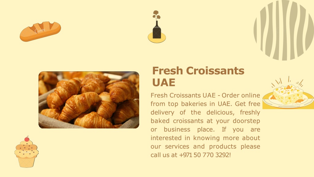 PPT - Croissants Dubai PowerPoint Presentation, free download - ID:11392139