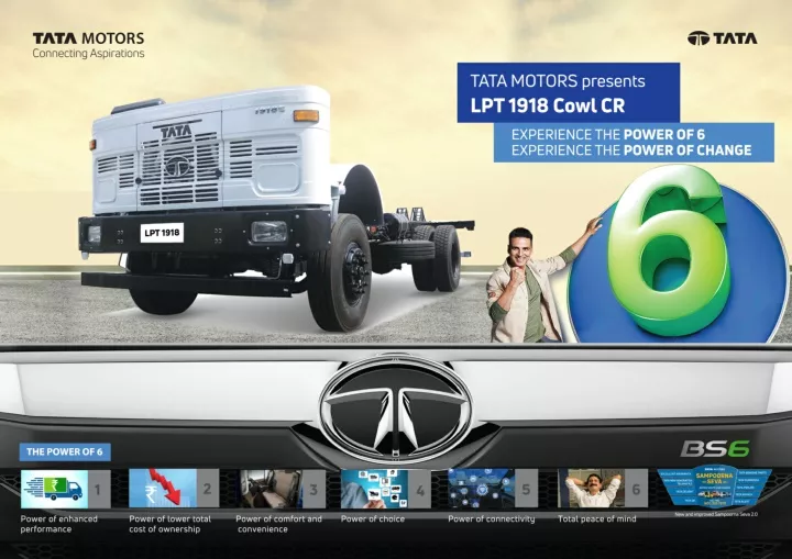 PPT - Tata LPT 1918 Cummins | Powerful & Efficient BS6 Medium Duty Cowl ...