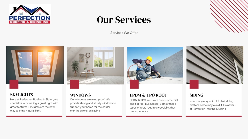 PPT - Roofing Contractors Manchester | Perfection Roofing & Siding Inc ...