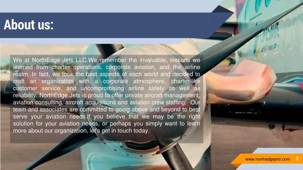 PPT - Private Jet Management Company PowerPoint Presentation, free ...