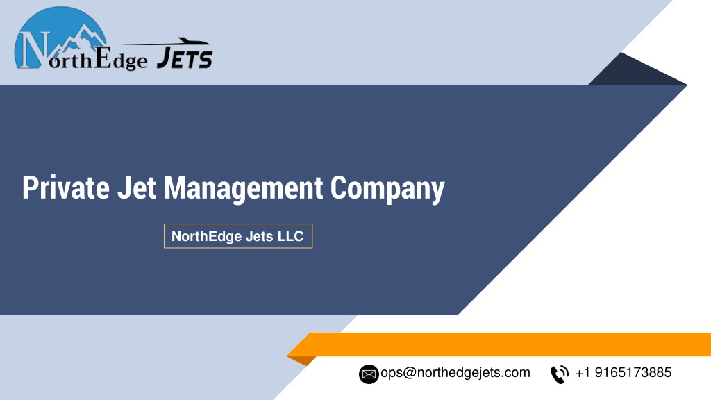 PPT - Private Jet Management Company PowerPoint Presentation, free ...