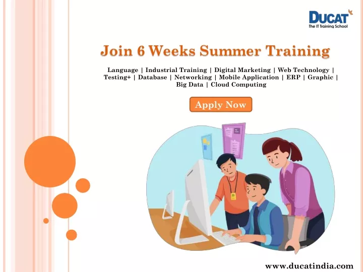 PPT - Join 6 Weeks Summer Training PowerPoint Presentation, free ...