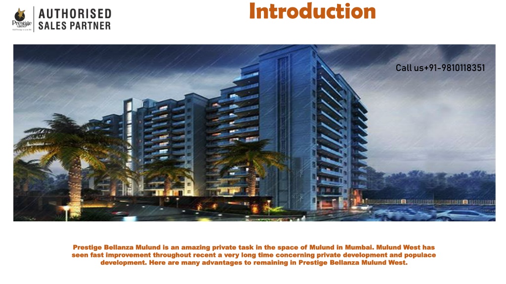 PPT - Prestige Bellanza Mulund | New launch residential project In ...