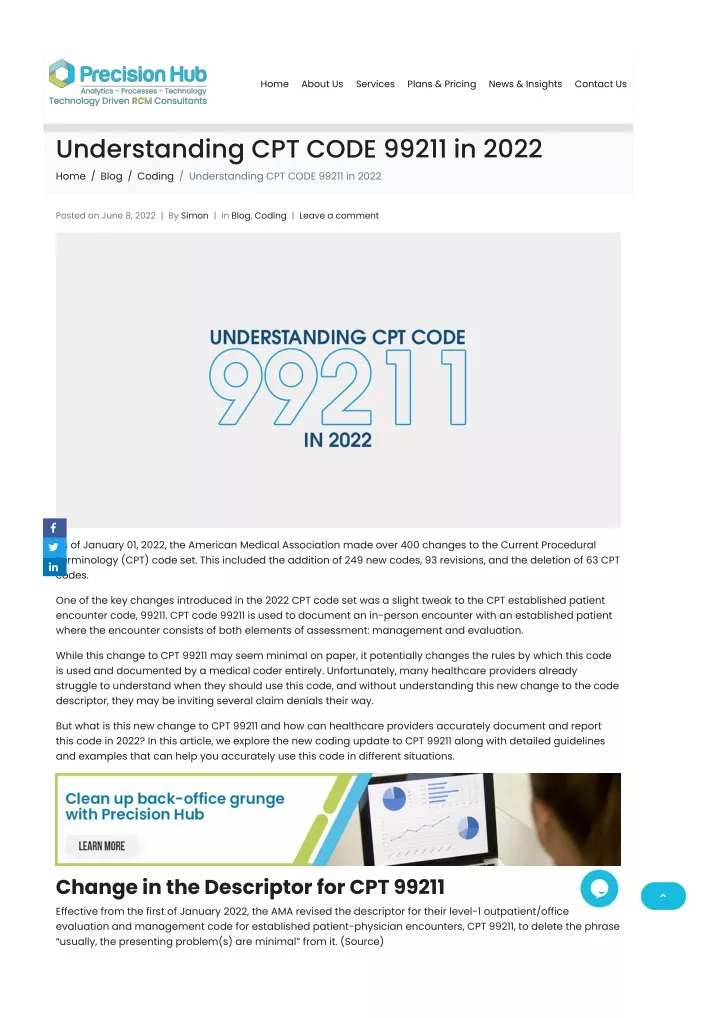 PPT - understanding-cpt-code-99211-in-2022- PowerPoint Presentation ...