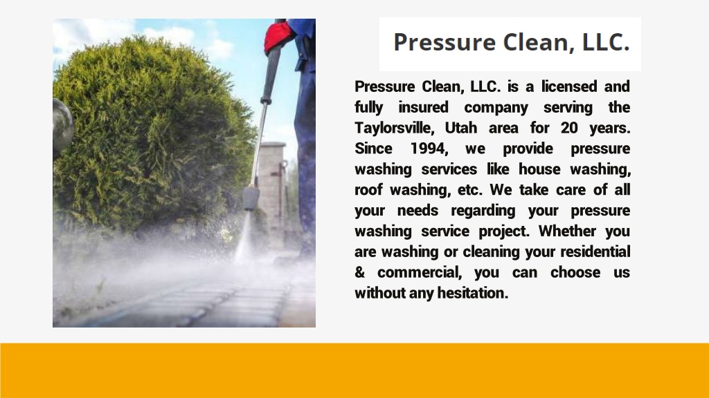 PPT - Reasons to Hire Professional Residential Pressure Washing ...