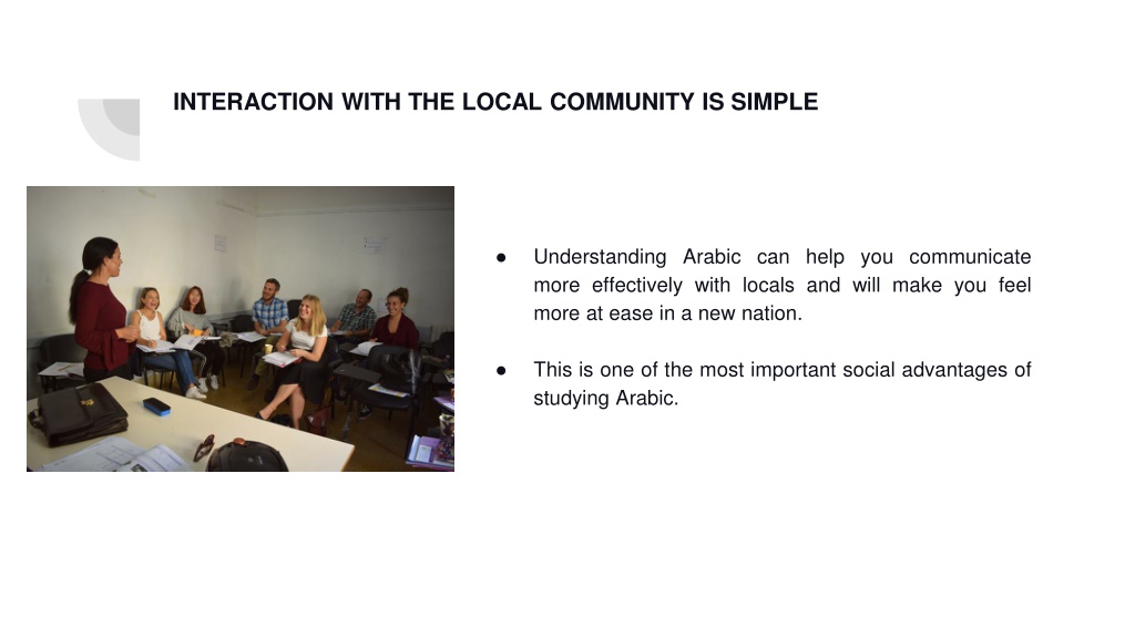 PPT - The advantages of learning Arabic for expats living in the UAE ...