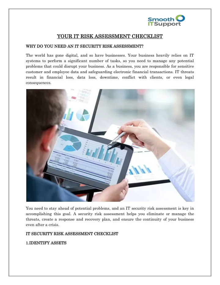 PPT - YOUR IT RISK ASSESSMENT CHECKLIST PowerPoint Presentation, free ...