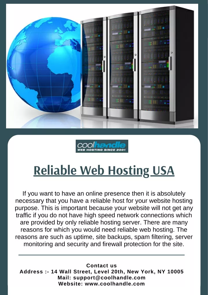 PPT - Reliable Web Hosting USA PowerPoint Presentation, free download ...