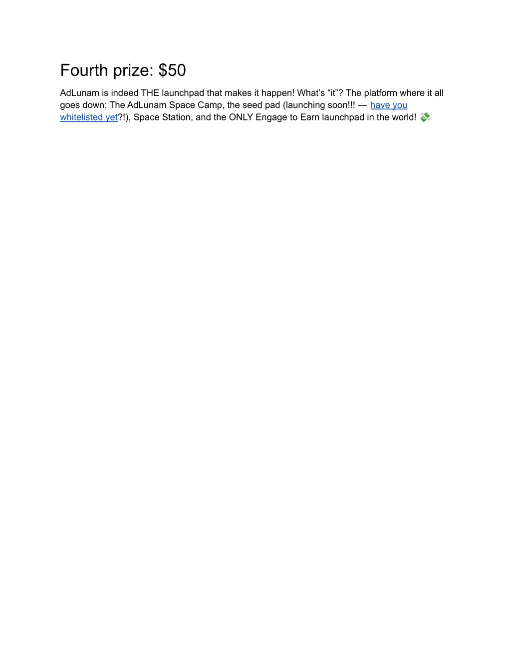 PPT - The winners of the AdLunam Infographics Competition have been ...